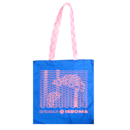 ISEOMA 2025 laulu- ja tantsupeo roosa mustriga riidest kott | Sokisahtel