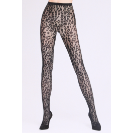 Pierre Mantoux WHITNEY grey fishnet tights | Sokisahtel